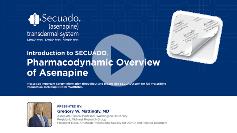 Resources - SECUADO® (asenapine)